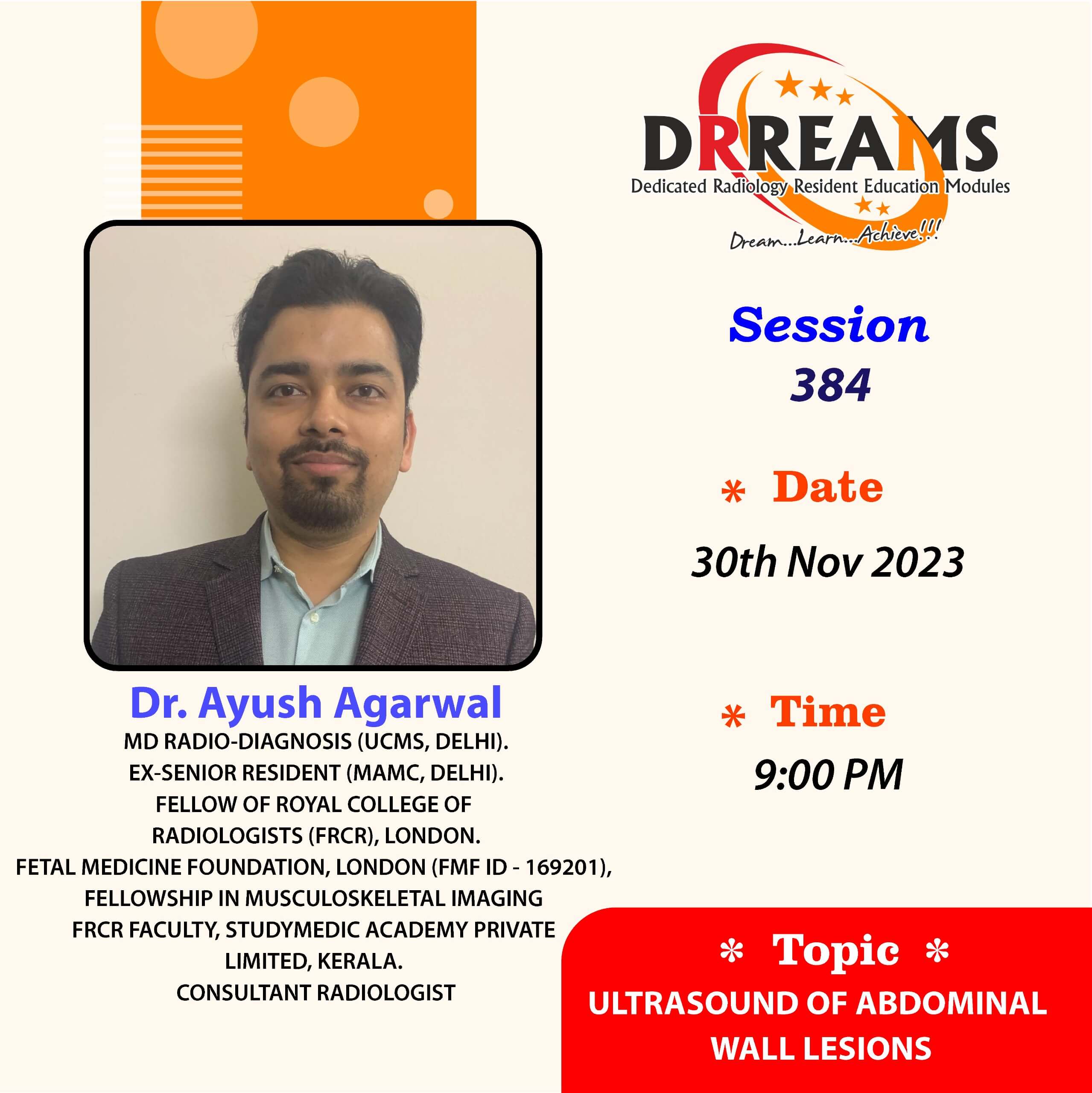 Drreams | Webinar Detail